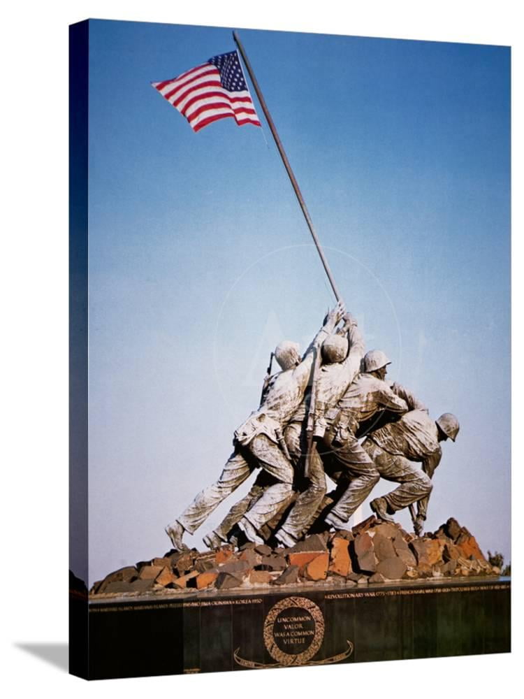 Raising the Flag on Iwo Jima, Us Marine Corps Memorial, Arlington ...