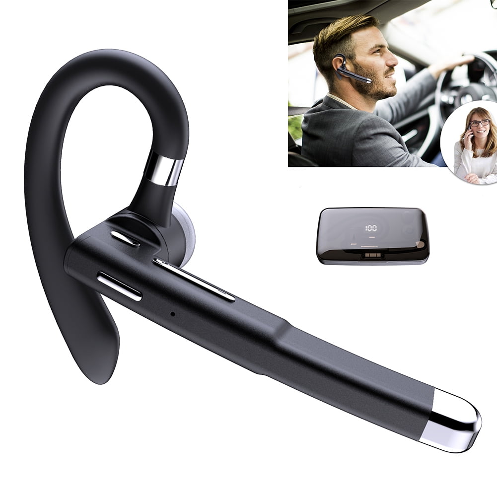 Bluetooth Headset V5.0 HD Wireless Bluetooth Earpiece with Mic Noise ...