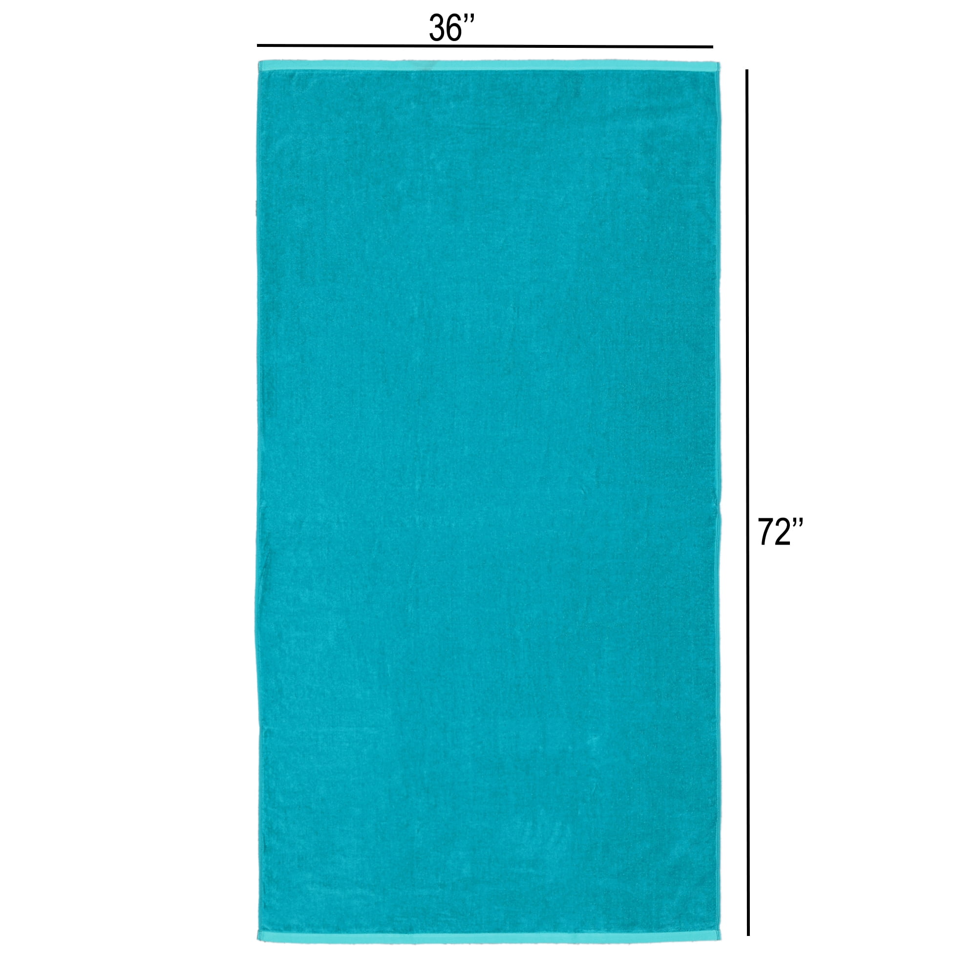 Click here for Mainstays Solid Reversible Beach Towel  Green/Sky... prices