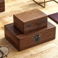 Antique Jewelry Box Hasp Latch, Vintage Bronze Small Box Engraved ...