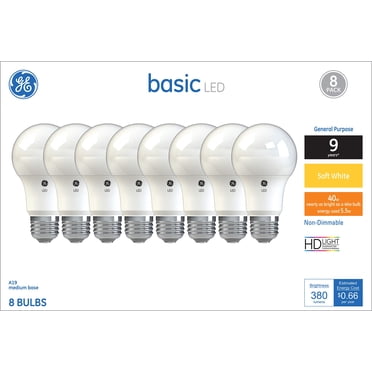 GE Lighting Crystal Clear 72-Watt, (100-watt replacement) 1490-Lumen ...