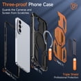 LHNUNP Magnetic for Samsung Galaxy A36 5G Case with Kickstand ...