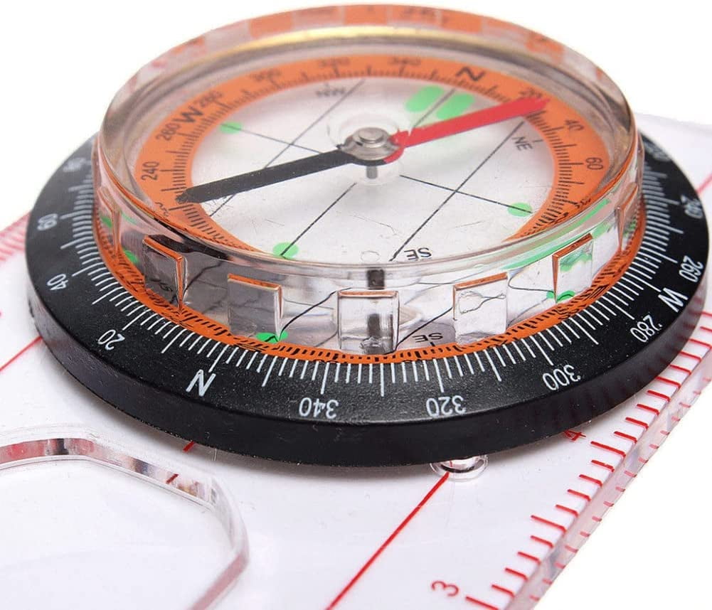 Orienteering Compass, Hiking Backpacking Compass, Outdoor Camping ...