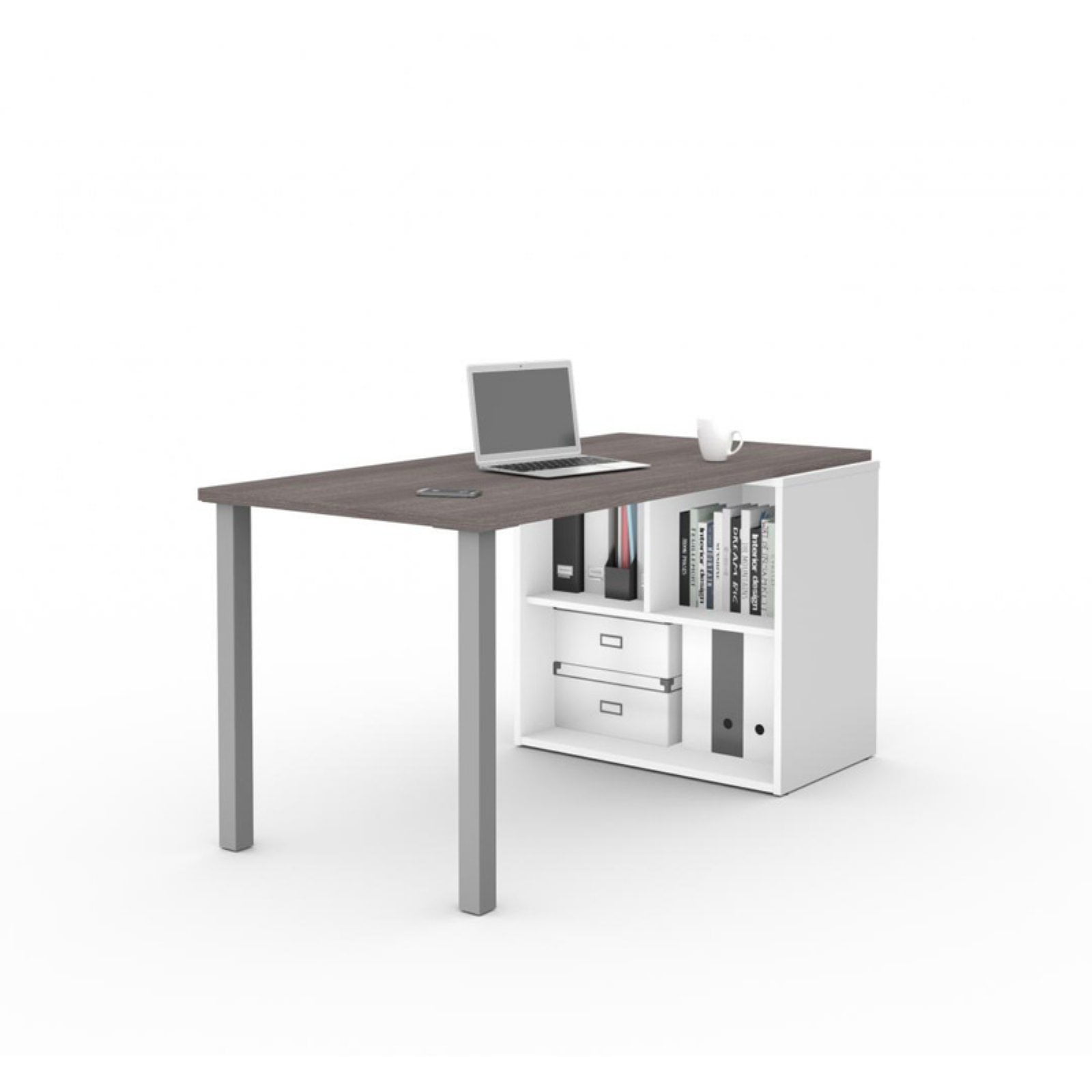 Bestar i3 Plus Computer Rectangular Desk - Walmart.com