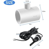 briidea Flow Switch, Flow Sensor Compatible with Hayward Goldline ...