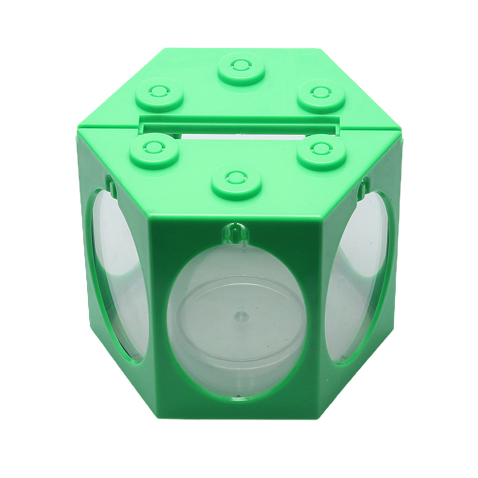 Ventilated Fish Tank - Stackable Plastic Micro Landscape Rotatable ...