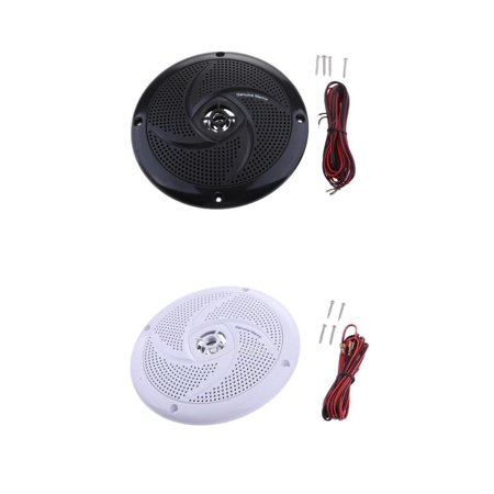 2pcs 6.5 inch Marine Boat Speaker System 90 dB 4 Ω Audio Sound - 60 ...