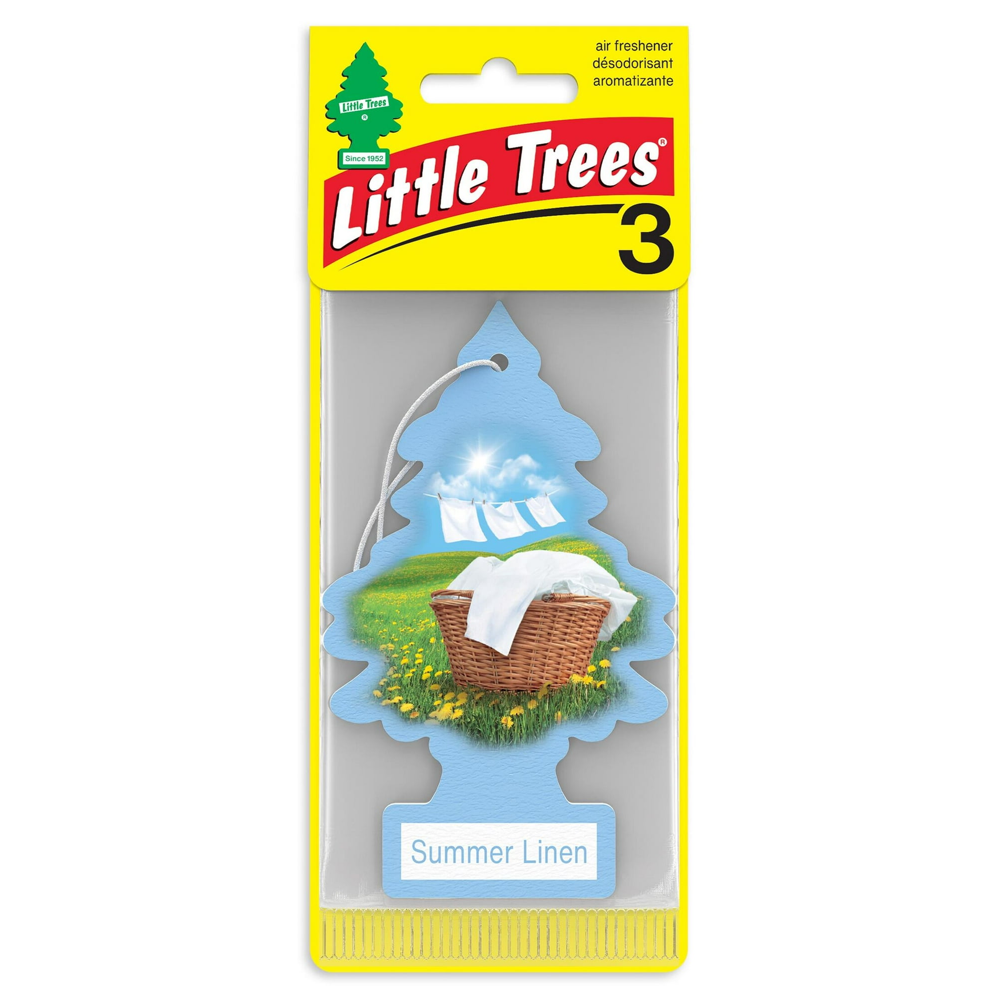 Click here for Little Trees Air Freshener Summer Linen 3-Pack 3 prices