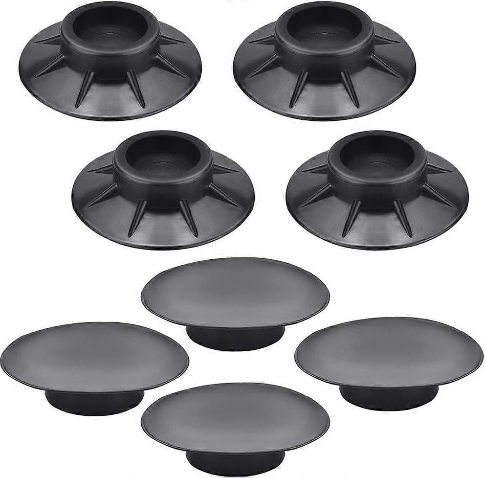 Pack of 8 vibration dampers, vibration damper pads, rubber washing ...