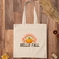 Hello Fall Boho Rainbow Pumpkin Tote Bag - Walmart.com