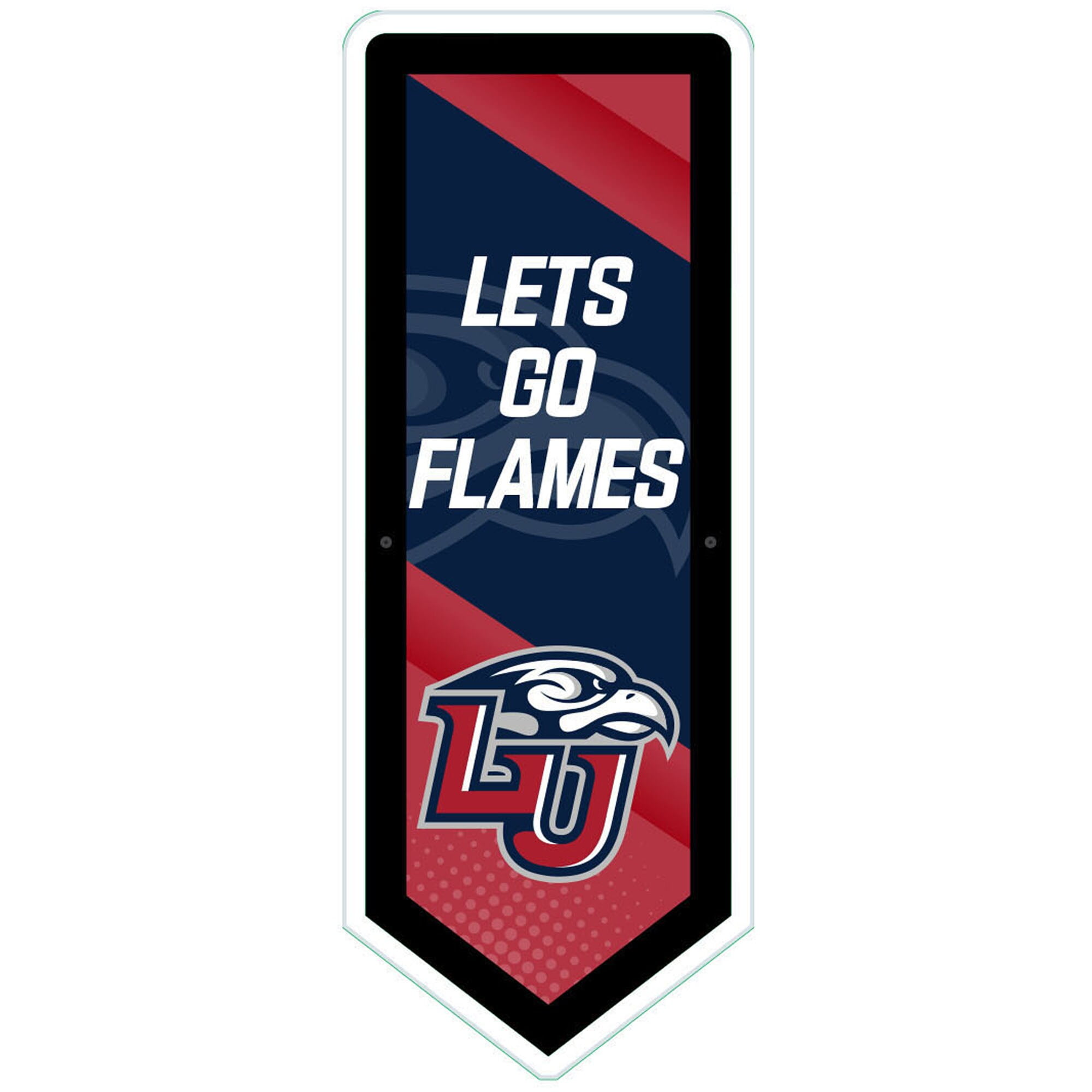 Liberty Flames LED Wall Pennant - Walmart.com