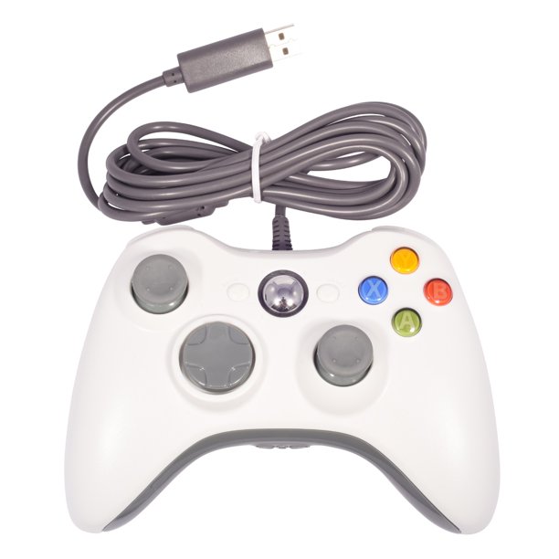 Generic Xbox 360 Wired Controller - White - Walmart.ca