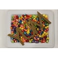 Poppington's Gourmet Popcorn Rainbow Confetti Candy Popcorn with Free ...