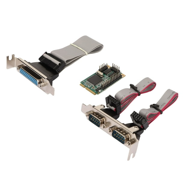 Mini PCIe Expansion Card, 6gb/s Mini PCIe Combo Serial Parallel ...