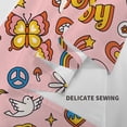 Balery Retro 70s Hippie Pattern Tapestry 60x51 Inches - Large Wall ...