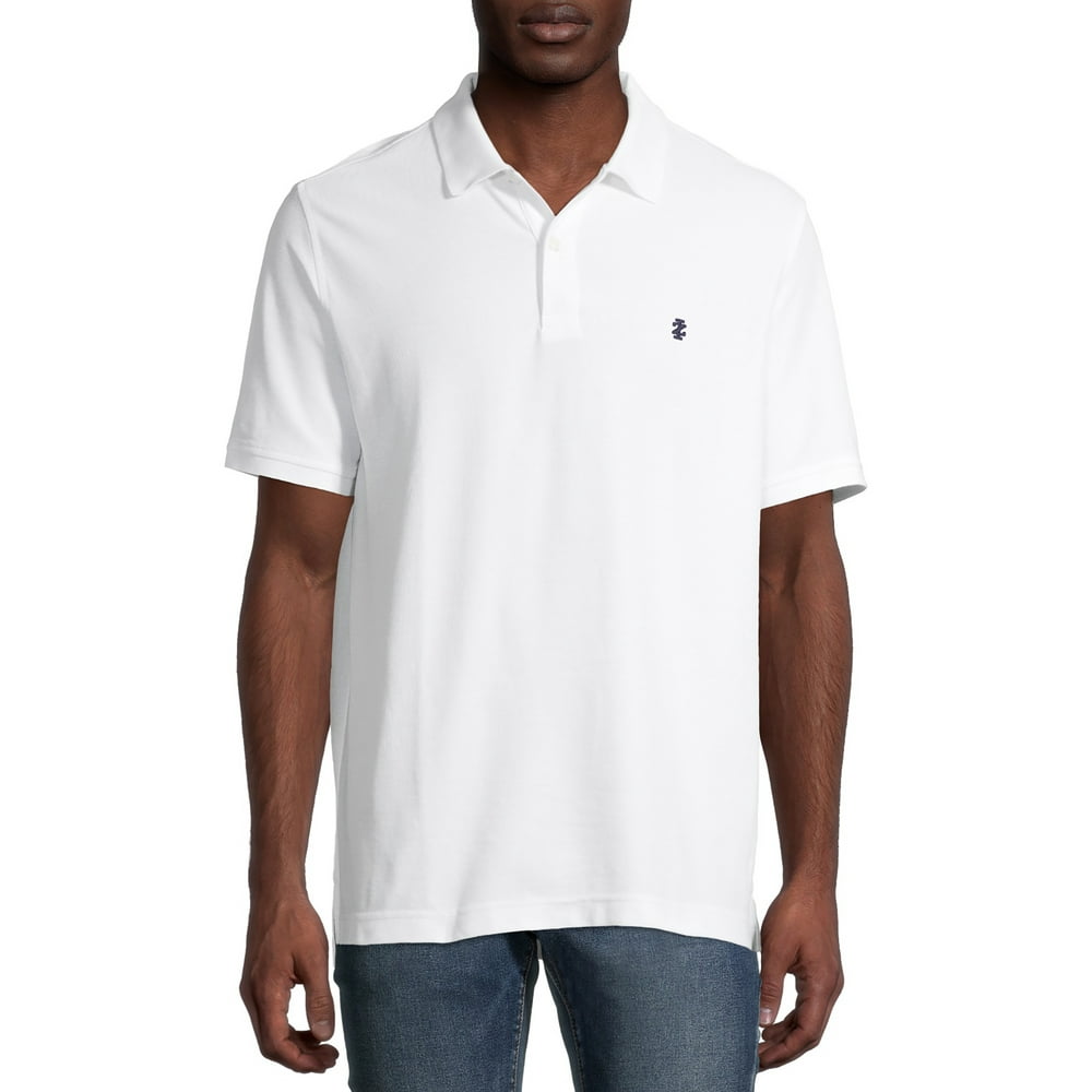 IZOD - IZOD Men's Advantage Performance Comfort Stretch Solid Polo ...
