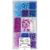 The Beadery Soft Pastel Color Bead Box, 2300 Plastic Matte Pony Beads ...