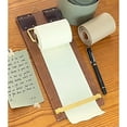 YiJuHui 4pcs Vintage Kraft Note Board Clip Roll Notepad with Paper Roll ...