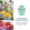 Americana, Electric Ice Cream Maker, 1.5Qt, Quick Freeze Bowl Mint ...
