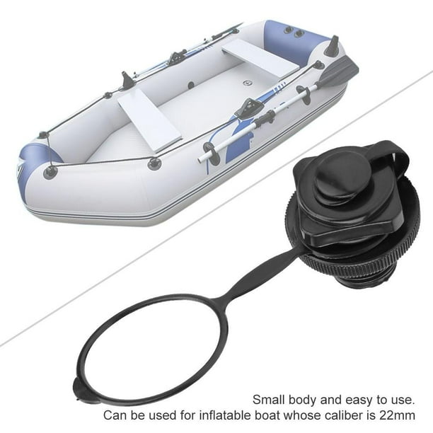 LYUMO Air Valve,22mm Black Plastic Inflatable Boat Replacement Air ...