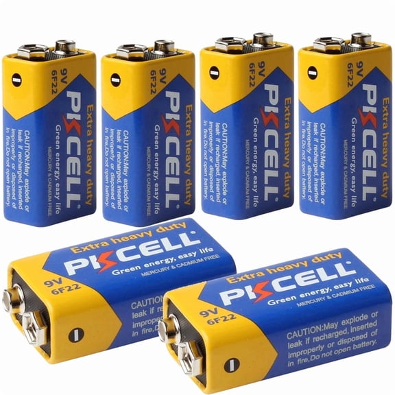 PKCELL C Size Batteries Heavy Duty Batteries 1.5V R14P UM-2 Batteries ...