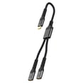 Multiport USB C Split Cable For Laptop Fast Charging And Durability ...