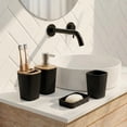 Bathroom Accessory Set 7 Plastic With Cover Include Soap Dish ...
