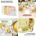 Efavormart 25 Pack | Gold Square 11" Vintage Dinner & Dessert Paper ...