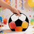 24Pcs Sports Pattern Treat Bag Clear Plastic Candy Storage Bag Zippered ...