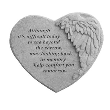 Kay Berry Although Its Difficult Memorial Stone, Rosemary - Walmart.com