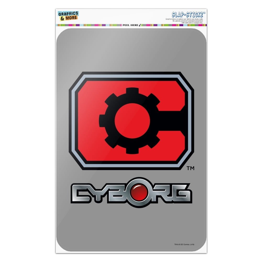 Justice League Cyborg Logo Home Business Office Sign - Walmart.com