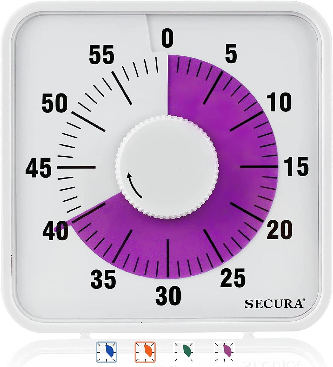 7.5 Inch Visual Timer, 60 Minute Oversize Visual Countdown Timer for ...