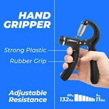 Grip Strength Trainer Kit (5 Piece Set), Hand Grip Strengthener Kit ...