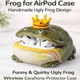 Frog for Airpod Case-Handmade Ugly Frog Wireless Earphone Protector ...