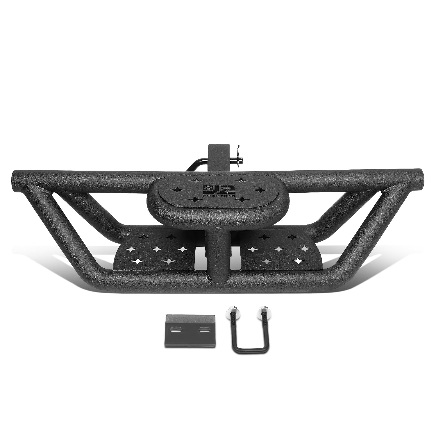 J2 Engineering For Universal 2" Hitch Receiver Pickup Truck Rear Bumper ...
