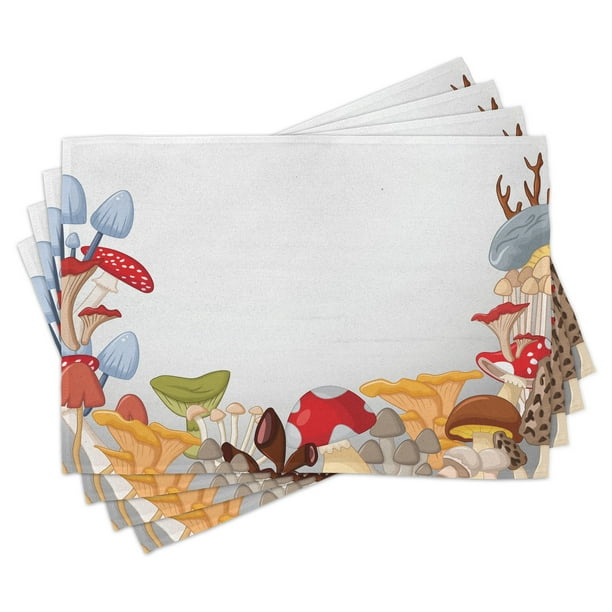 Mushroom Placemats