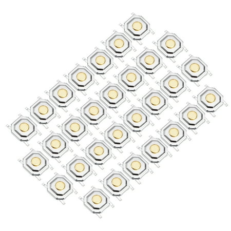 30PCS 5x5x1.5mm Momentary Panel PCB SMD SMT Mount 4 Pins Push Button ...