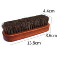DICEWEN Horse Hair Shoe Polishing Brush with Handle Soft Cleaning Tool ...