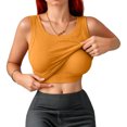 Built-In Bra Design: Features an integrated padded bra structure that ...