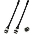 Eightwood UHF Two-Way Radio Antenna 400-470MHz 2-Pack with BNC Male ...