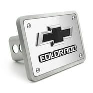 Chevy Suburban Metal Trailer Hitch Cover Plug With Red Chevrolet Bowtie ...