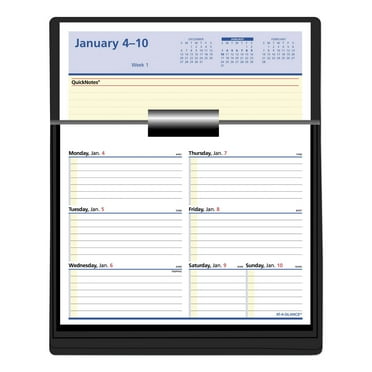AT-A-GLANCE Burkhart's Day Counter Desk Calendar Refill, 4.5" x 7.38 ...