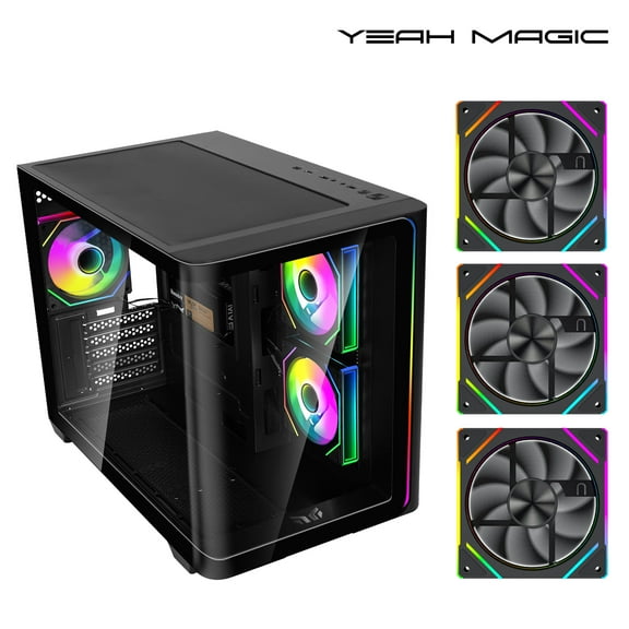 MONTECH KING 95 PRO ATX Mid-Tower PC Case, High-Airflow, Toolless ...