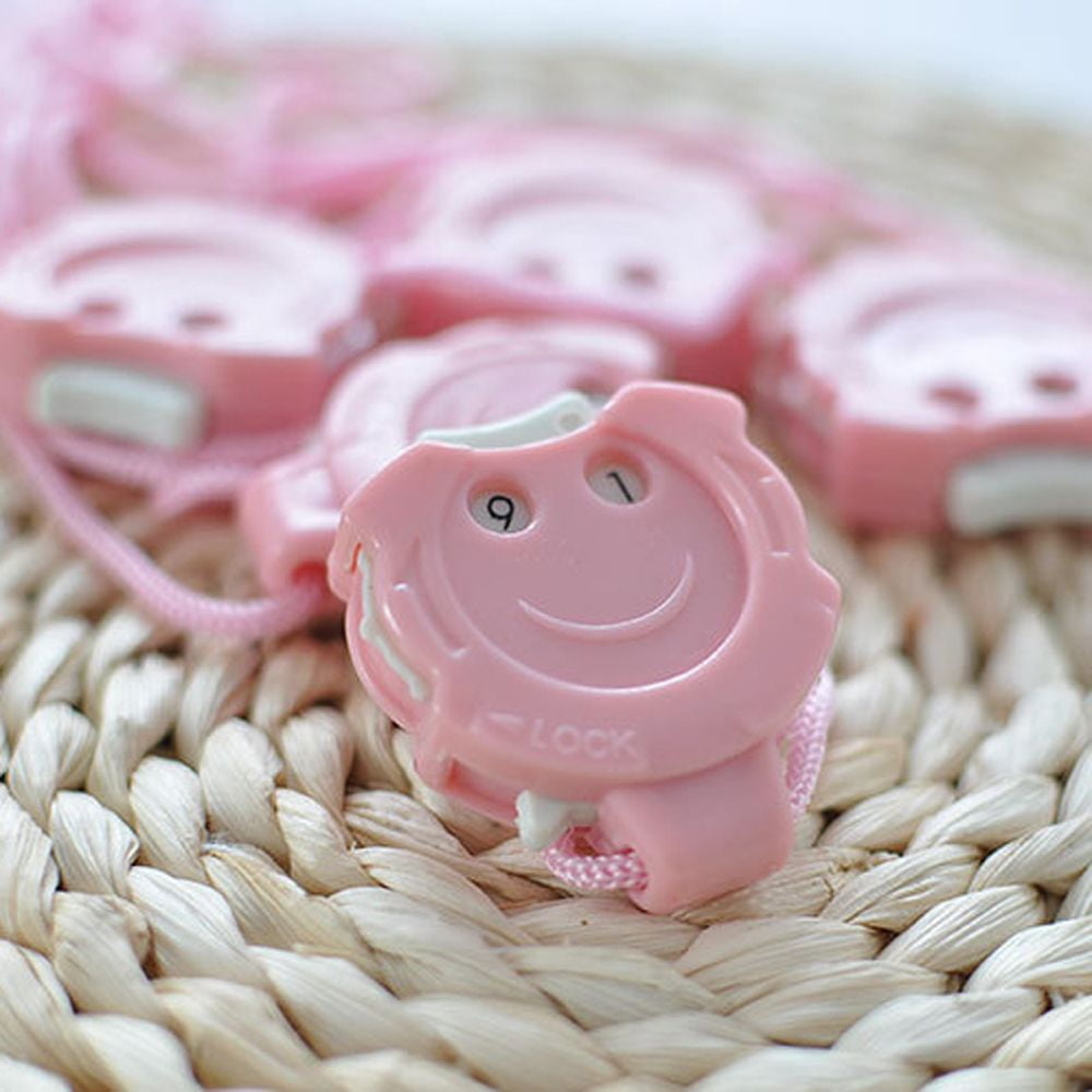 Stylish Stitch Tally Crafts Needle Weave Yarn Mini Pendant Crochet Knitting Row Counter PINK ...