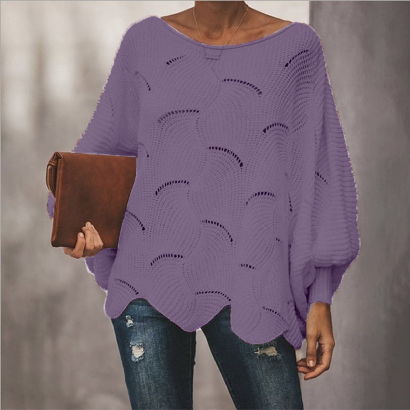 Click here for Tinz Plus Size Womens Lightweight Knit Sweater Com... prices