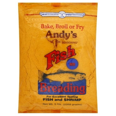 Andy's Red Fish Breading, 10 oz (Pack of 6) - Walmart.com