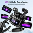 Touch Screen Wireless Earbuds, Bluetooth 5.4 Ear Buds with ...