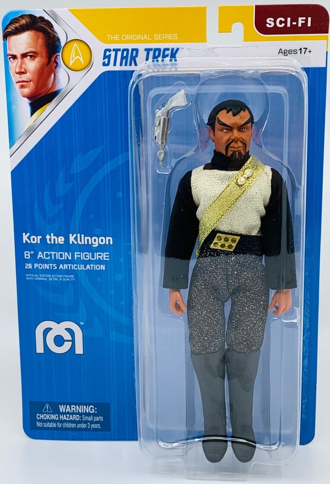 Kor The Klingon Star Trek Mego Action Figure 8in - Walmart.com