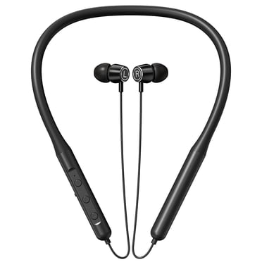 Neckband Bluetooth Headphones, 120H Long Playtime Wireless Stereo ...