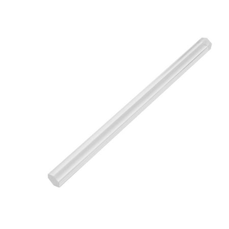 Acrylic Hexagon Shaped Rod PMMA Bar Clear 15mm Hex Width 10 Inch Long ...
